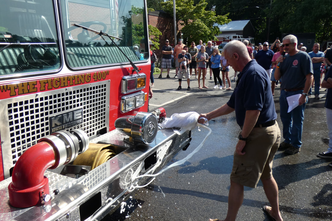 Gordon fire co. welcomes new engine via housing ceremony - The ...