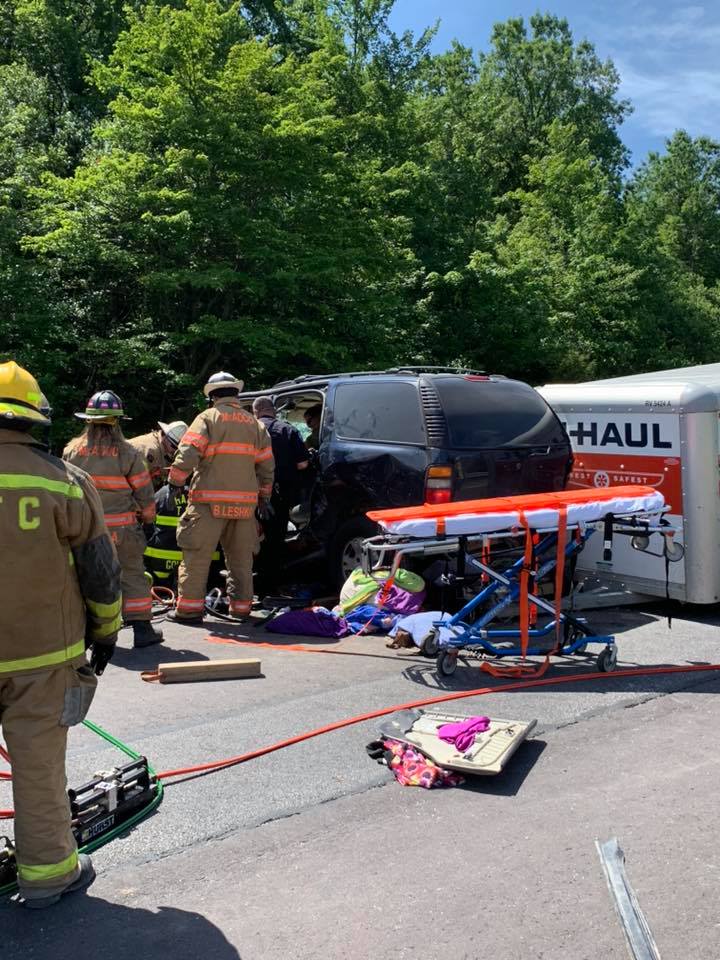 Several transported after I-81 crash in Luzerne County - The Shenandoah ...