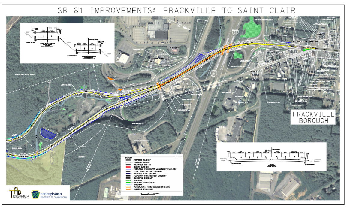 PennDOT plans reconstruction of Route 61 between Frackville and Saint ...