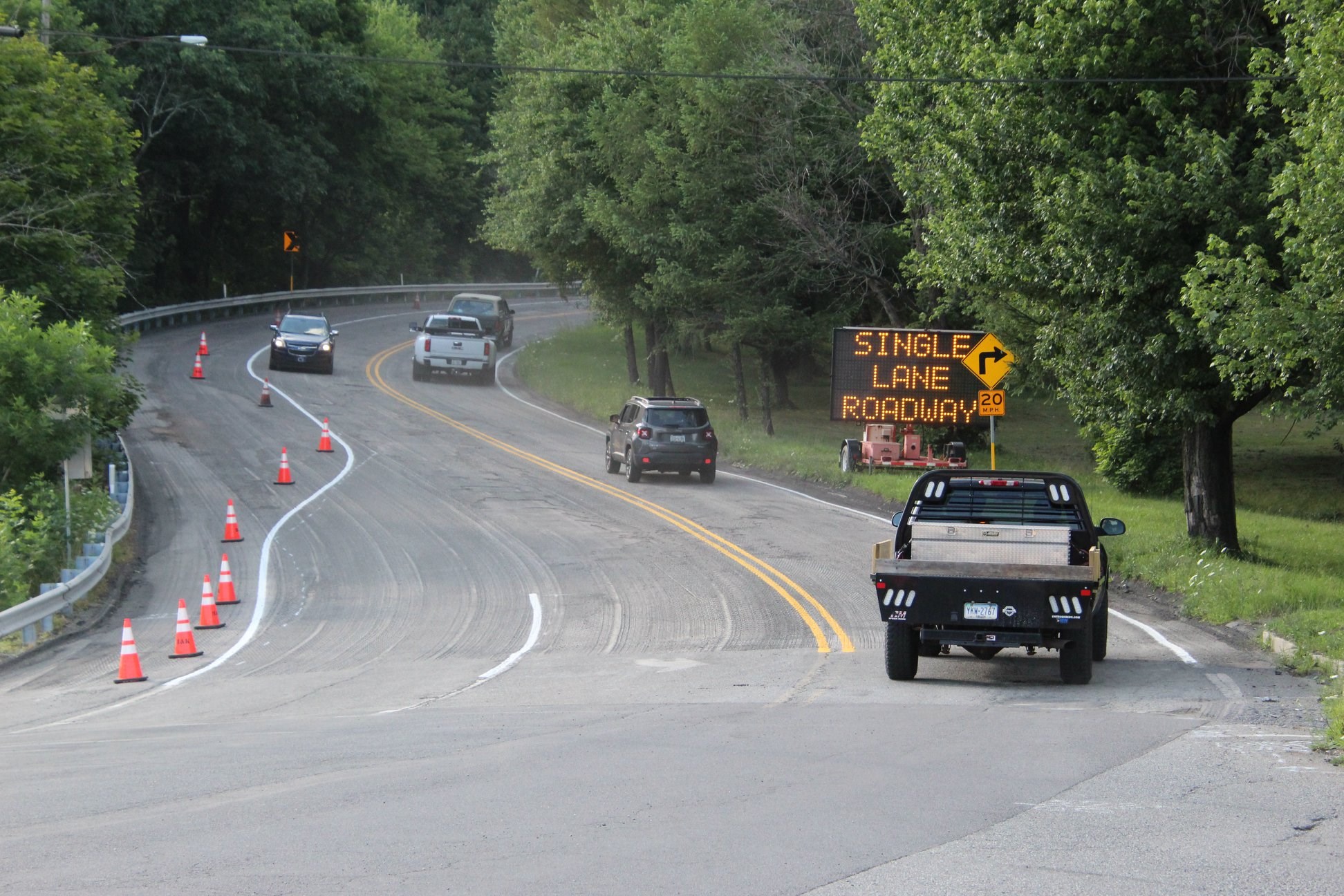 Heights hill milled, lanes shifted - The Shenandoah Sentinel Heights hill milled, lanes shifted - The Shenandoah Sentinel