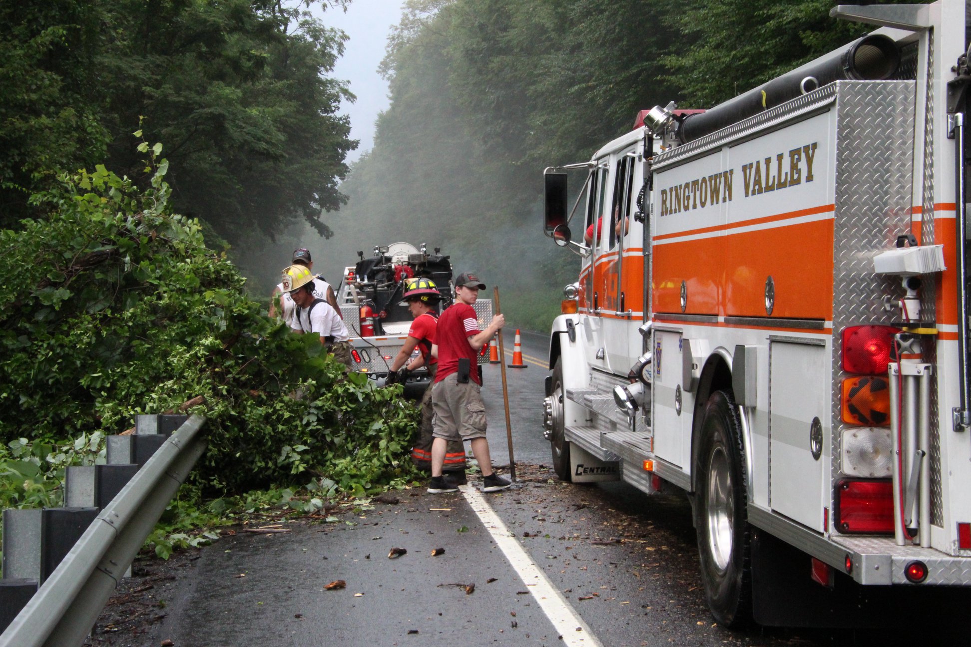 Ringtown Valley Fire Co. handles tree down in Pattersonville - The ...