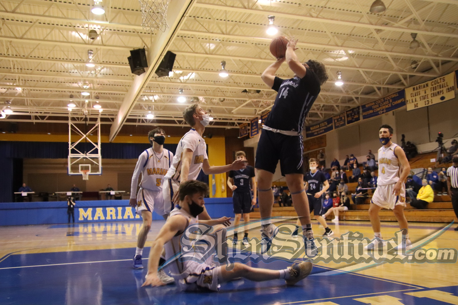 HS BASKETBALL: Devils upset Marian, punch ticket to Martz Hall - The ...