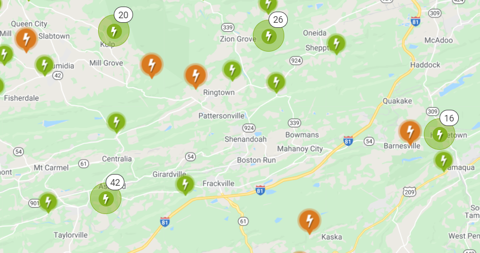 Brush fires, downed trees, power lines keep county firefighters busy ...