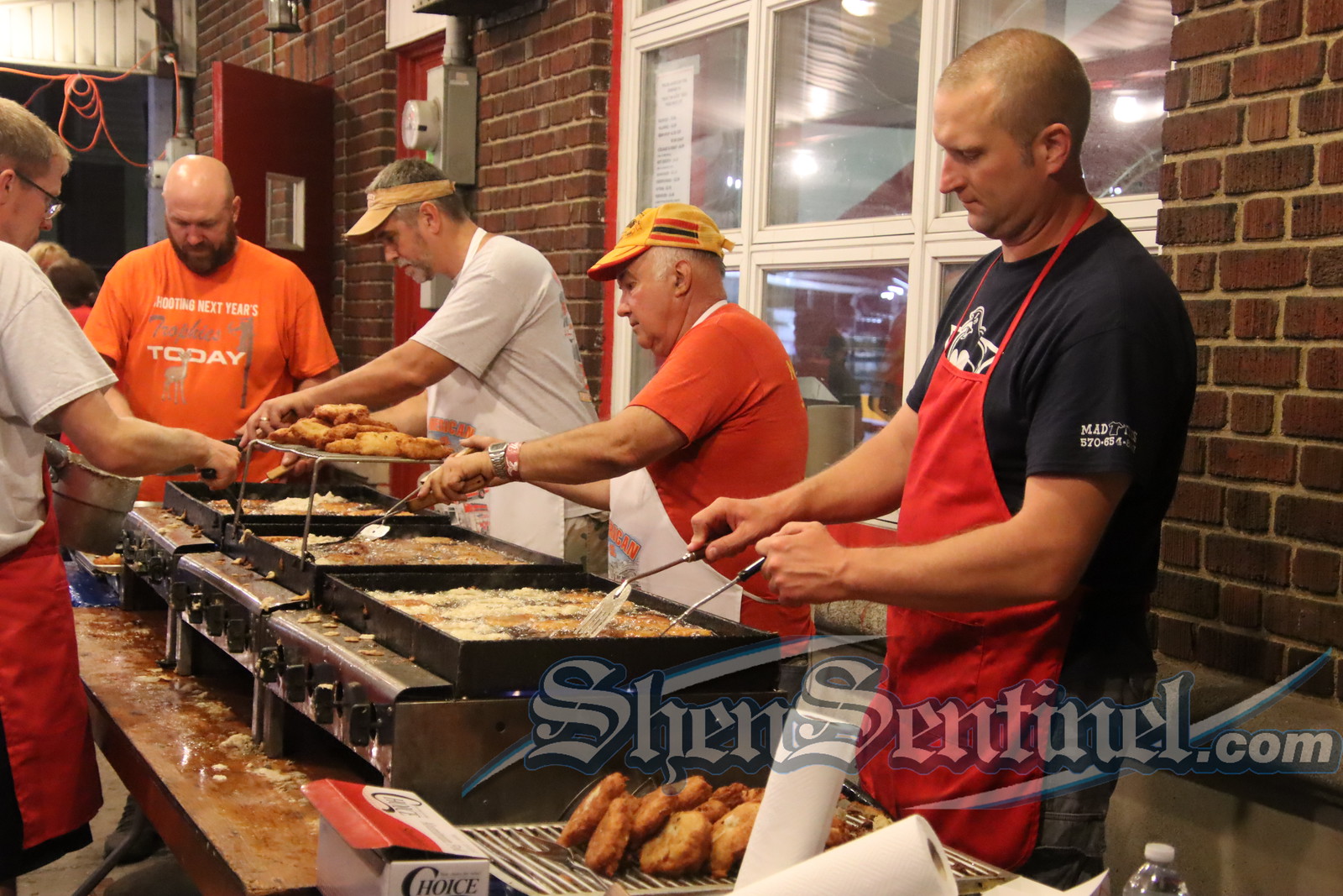 PAFCO block party rocks block, west end - The Shenandoah Sentinel