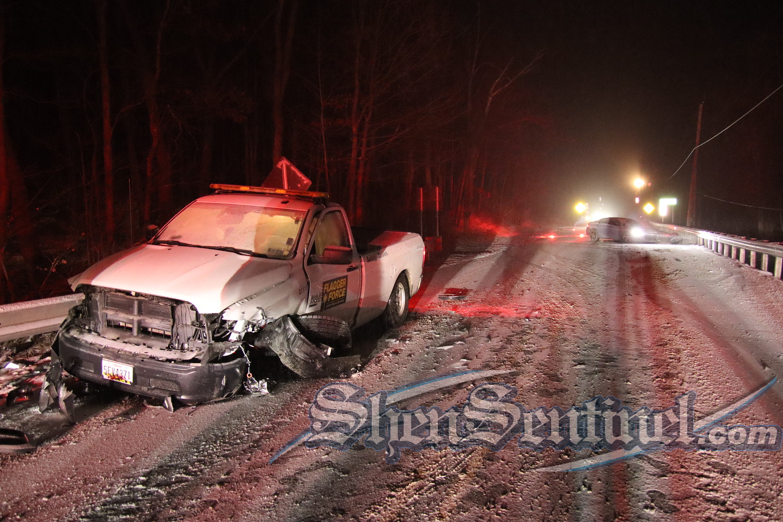 Crash closes Rt. 924 atop Locust Mountain – The Shenandoah Sentinel