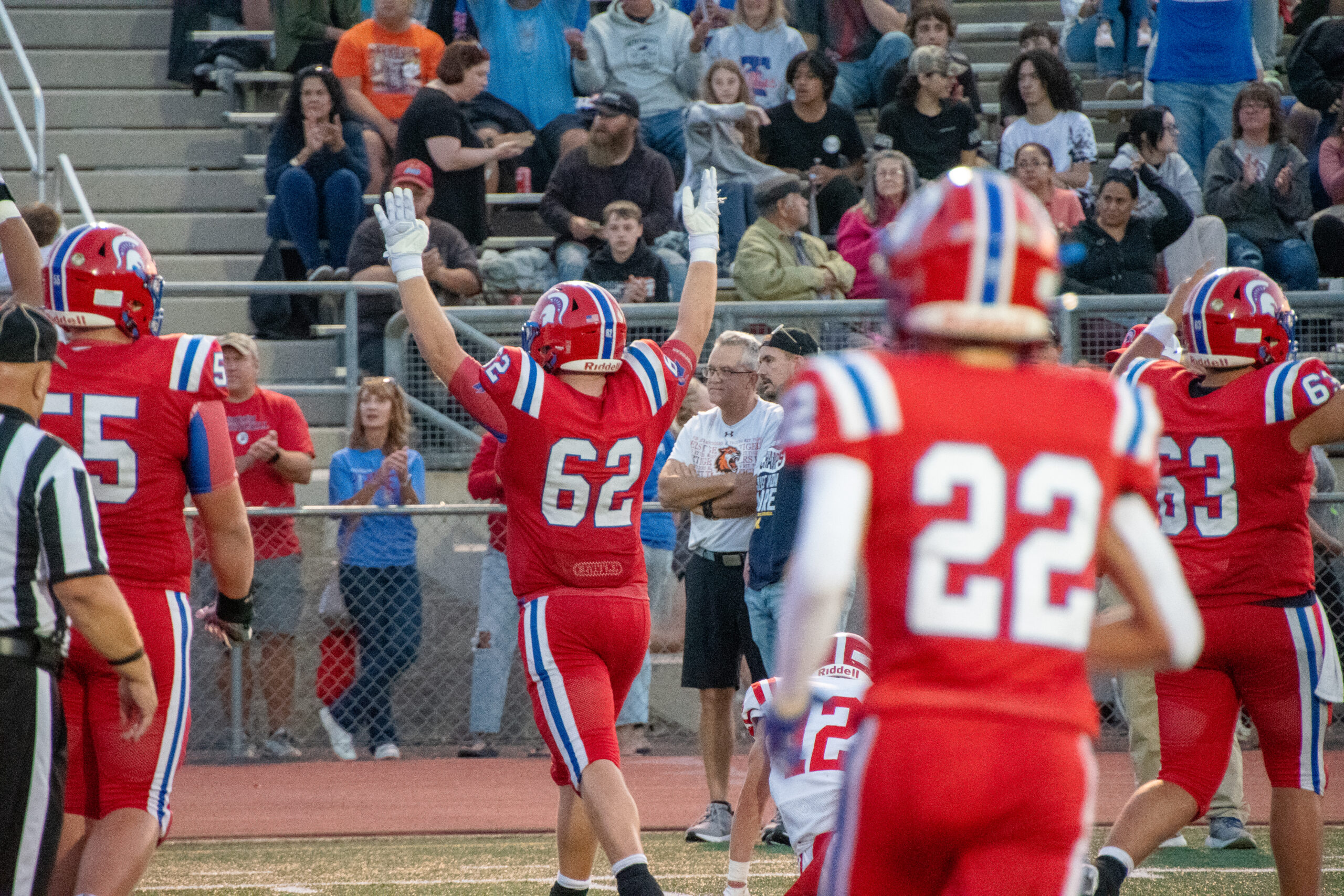 HS FOOTBALL: Spartans deny Tornadoes milestone victory; Wally Hall ...