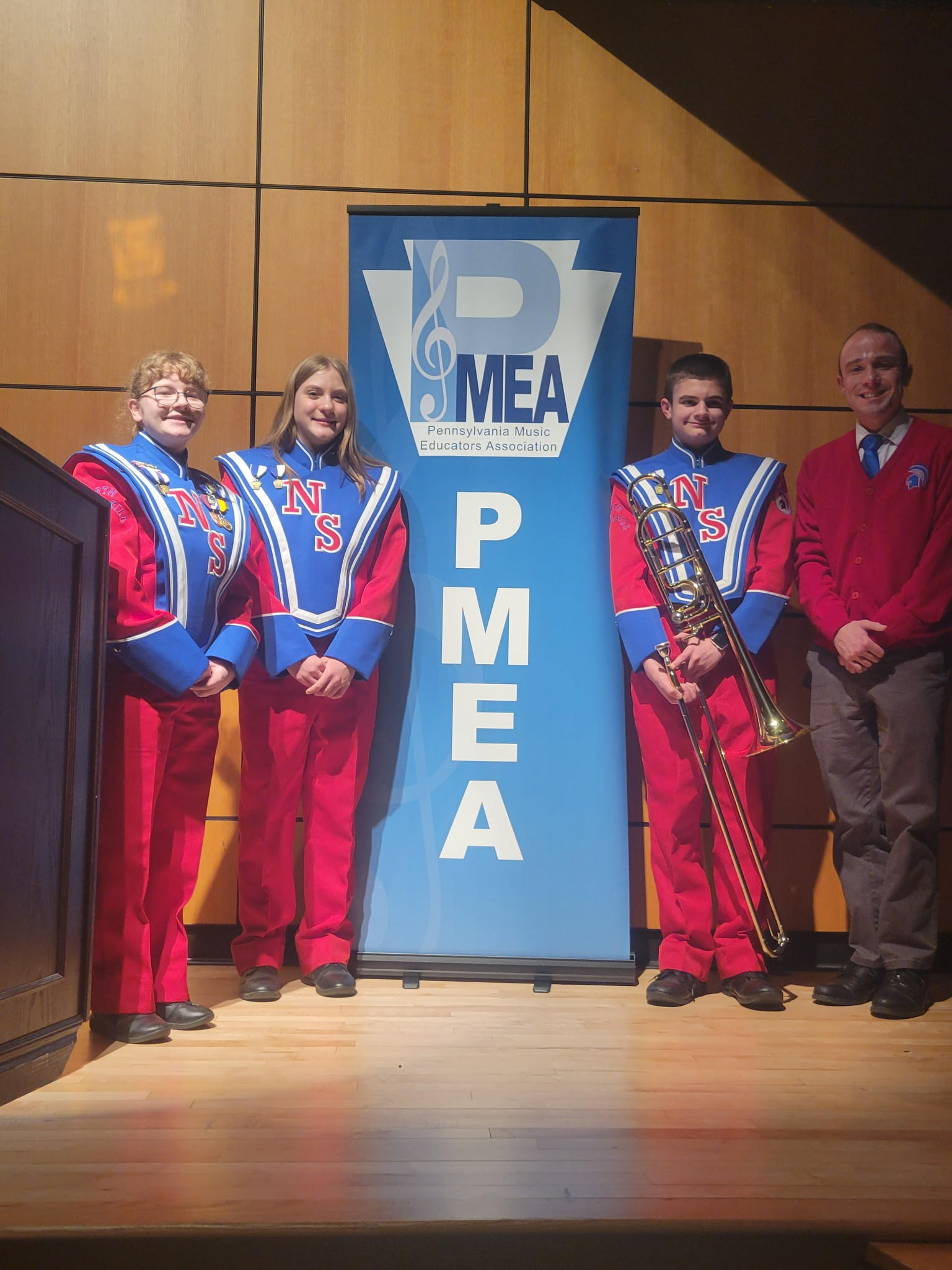 Three NS, one MA student represent area in PMEA District 10 Band - The ...