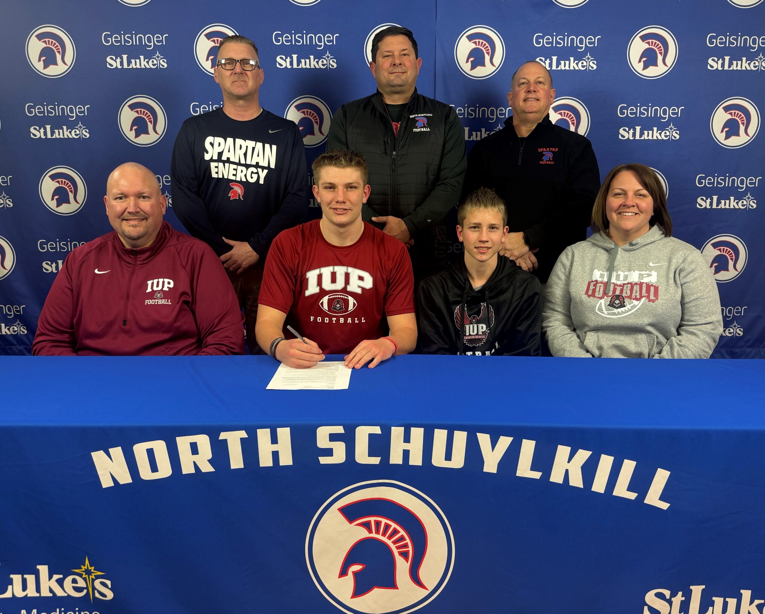 Spartan star kicker signs with Indiana Univ. of Pa. - The Shenandoah ...