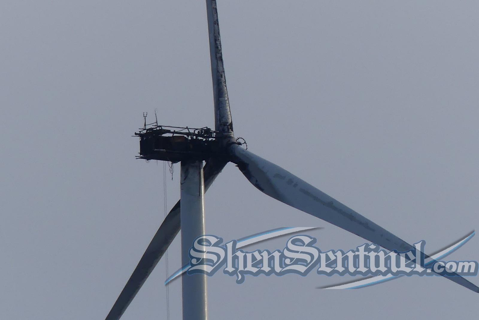 What’s happening with the two burned wind turbines? We asked. - The ...