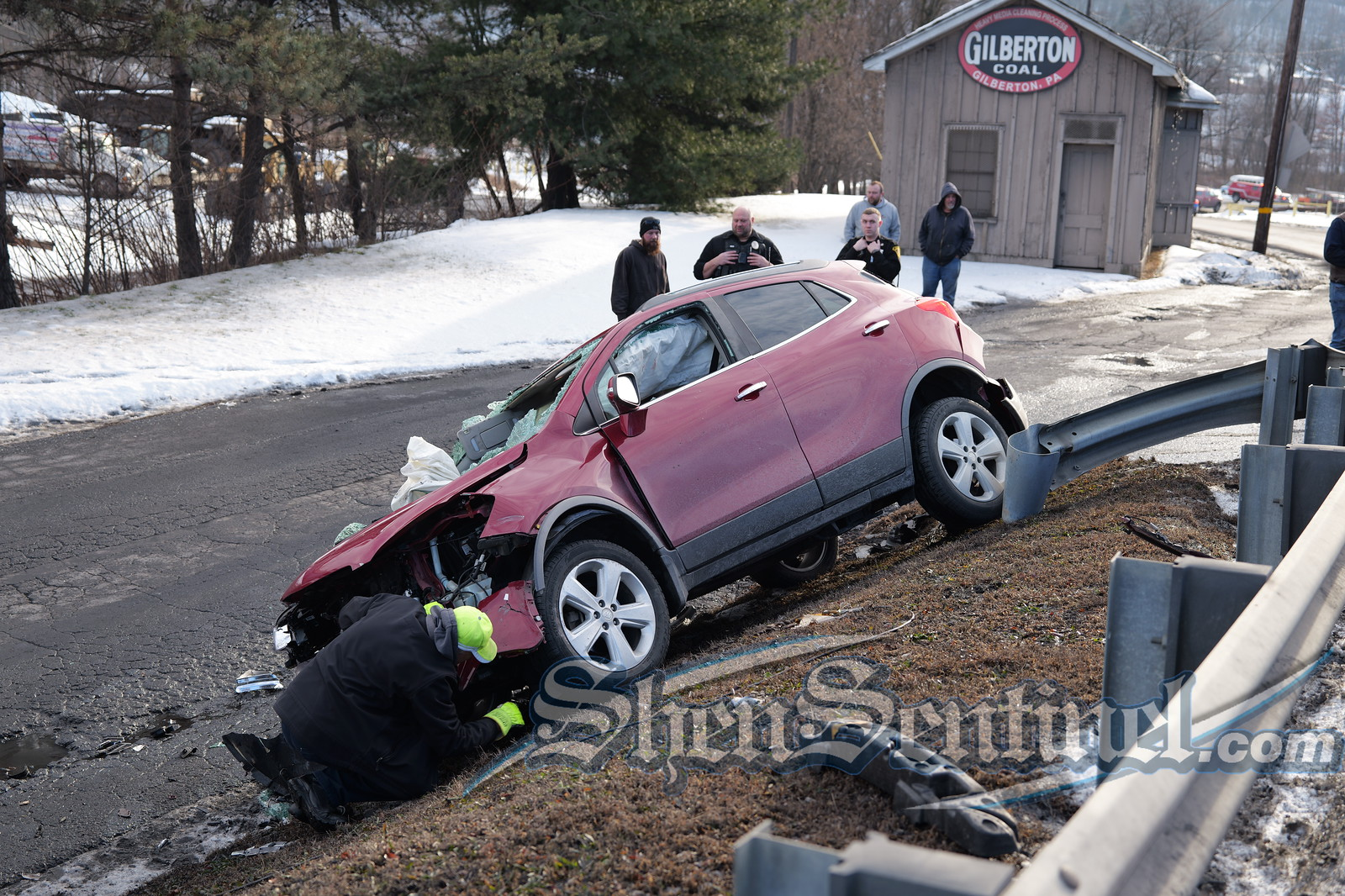 Minor injuries reported in Gilberton rollover crash - The Shenandoah ...
